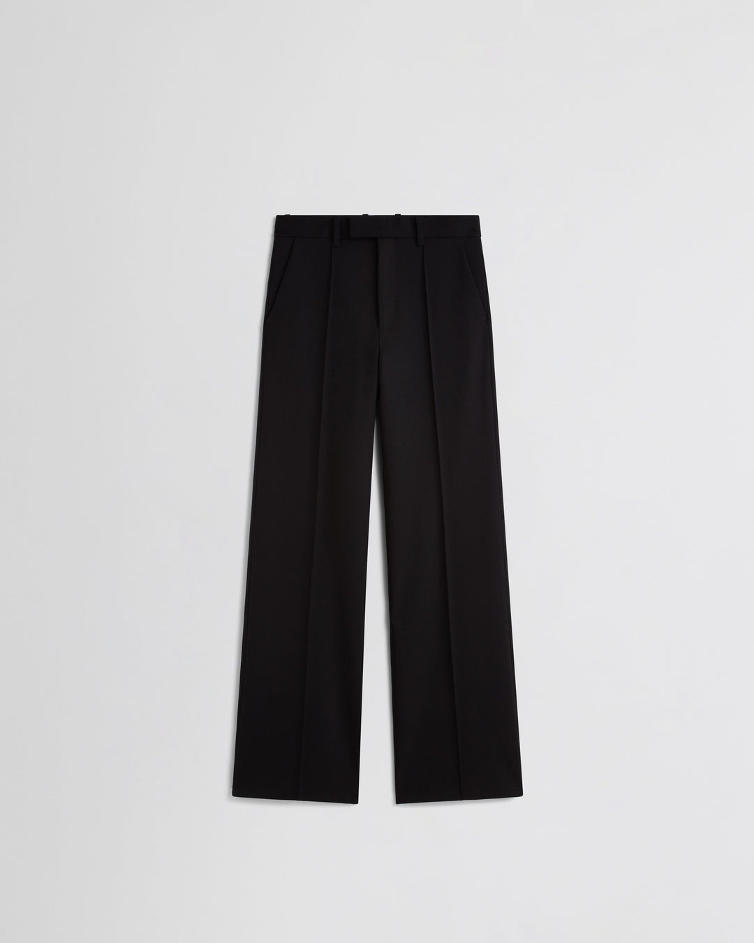 PHOEBE PHILO | BOYISH TAILORED TROUSERS | BLACK WOOL